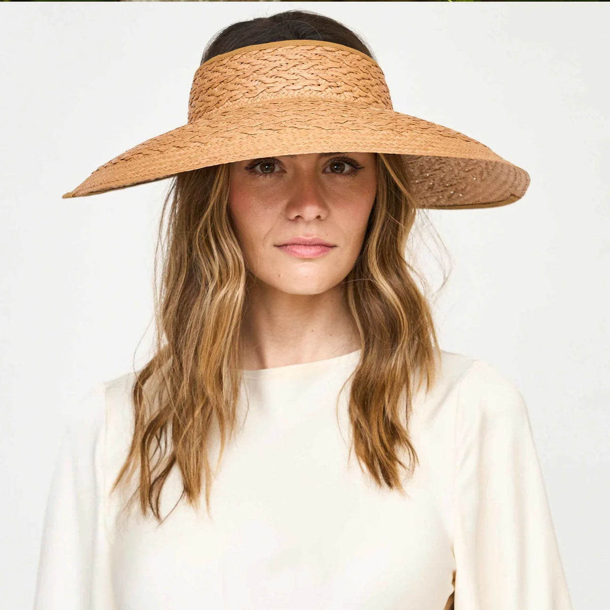 FREYA - Redwood Visor - Butterscotch – Gena Chandler