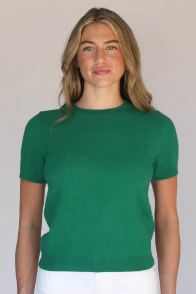 Gray Cashmere Tee – Gena Chandler